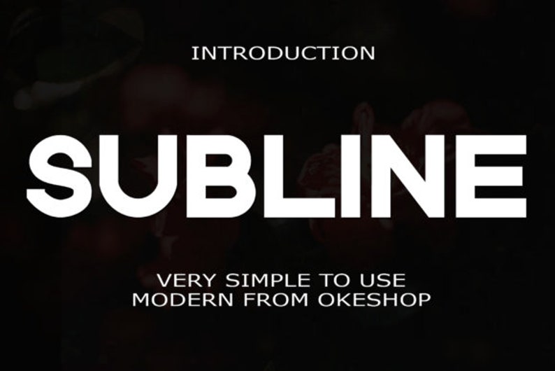 Subline Font, Unique Handwritten Font, Classic Serif Font, Retro ...