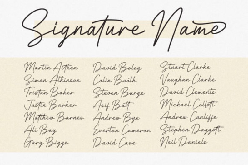 Richard Signatera Font, Minimalist Font, Handwritten Font, Wedding Font ...