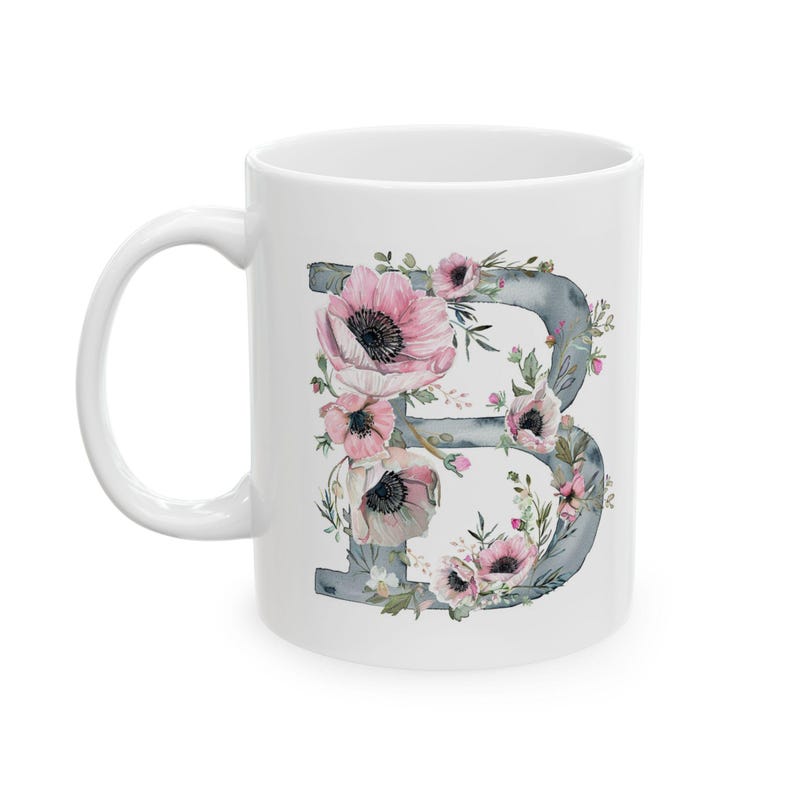 Initial Mugs - Etsy