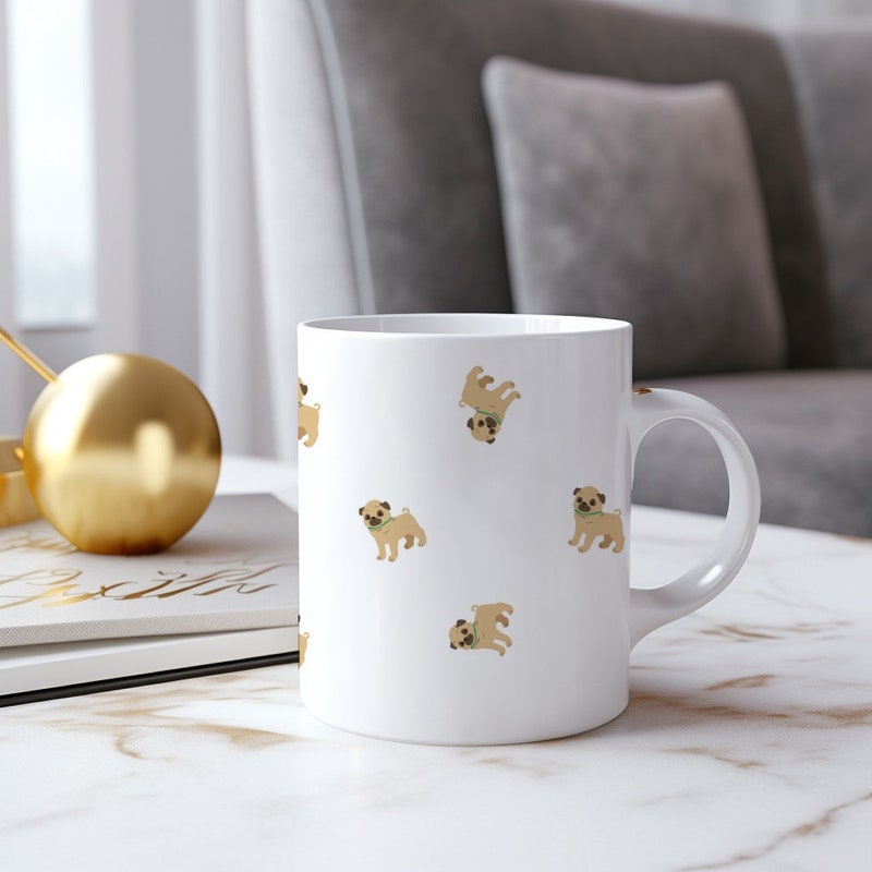 Pug Mugs - Etsy