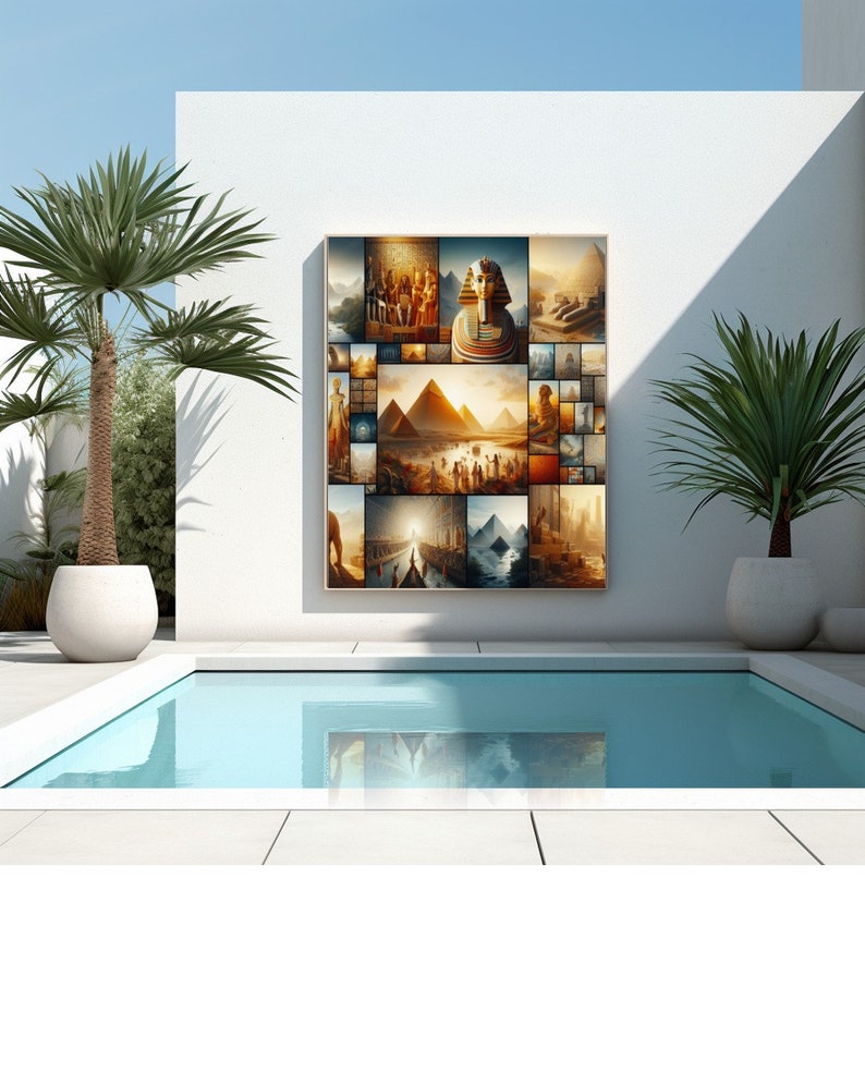 Ancient Egypt Collage - Etsy