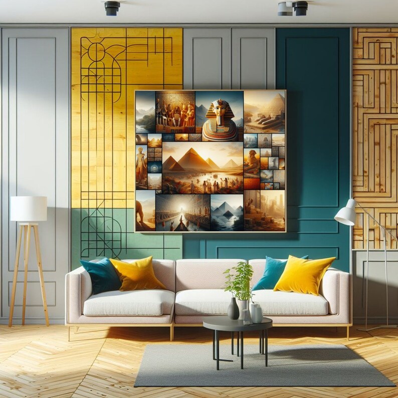 Ancient Egypt Collage - Etsy