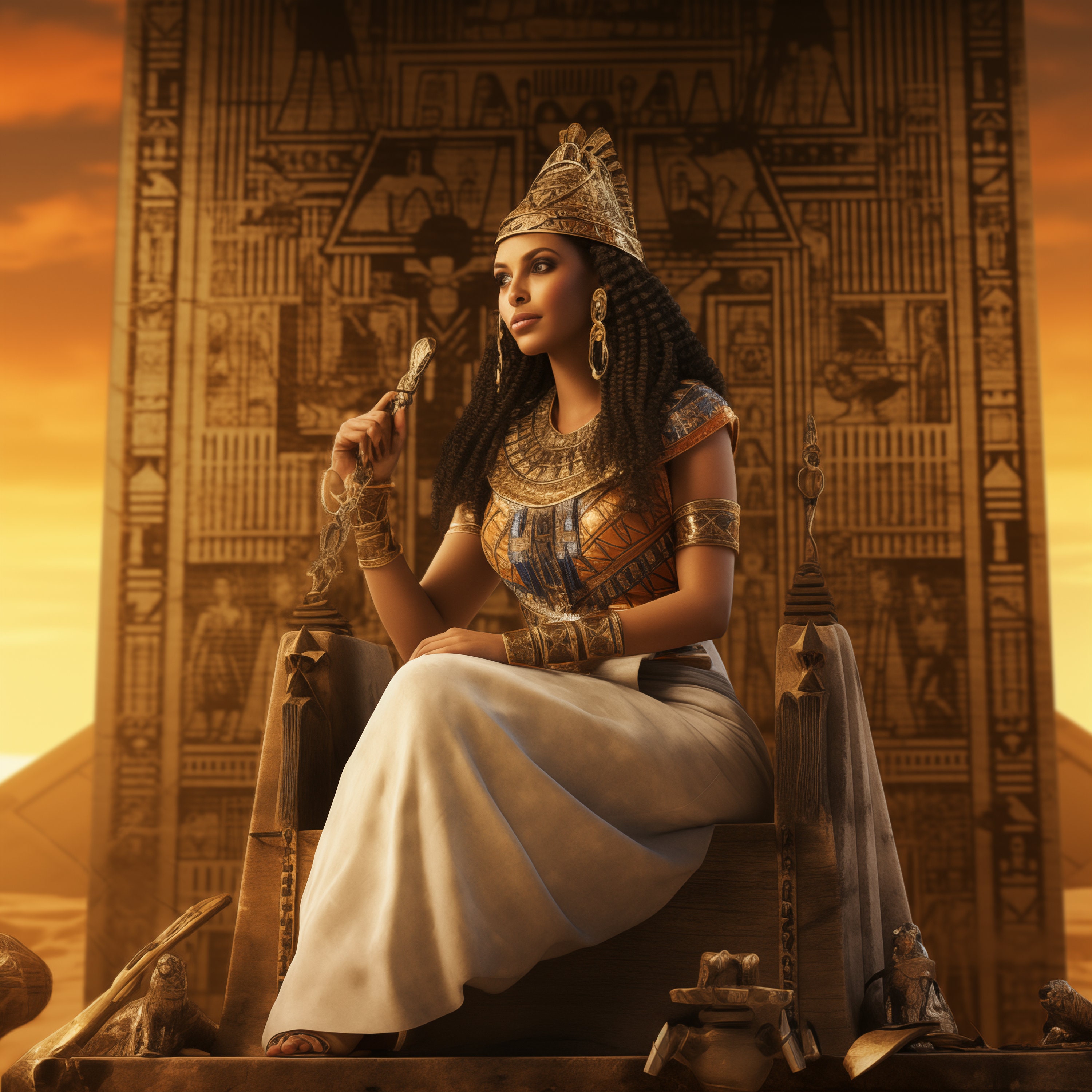 Ancient Egypt Queen - Etsy