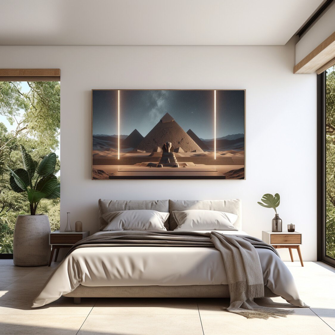 Ancient Egypt Celestial Pyramid - Etsy