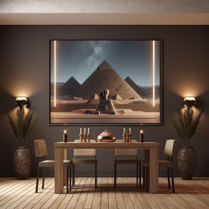 Ancient Egypt Celestial Pyramid - Etsy