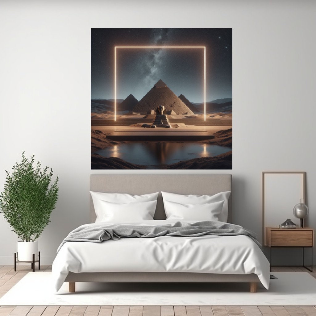 Ancient Egypt Celestial Pyramid - Etsy