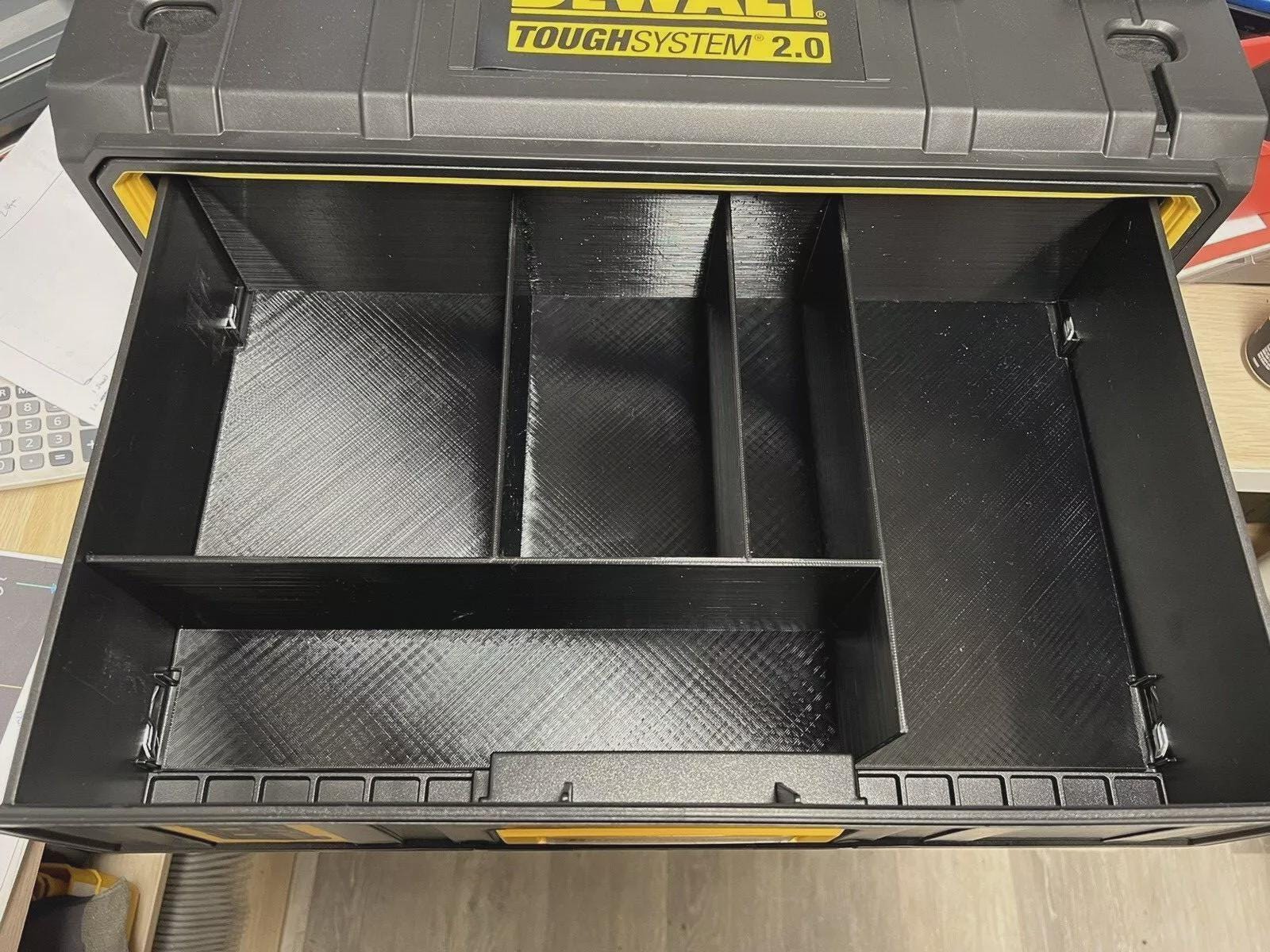 Dewalt Toughsystem 2.0 2-drawer Insert: 5-way Divider STL (digital File ...