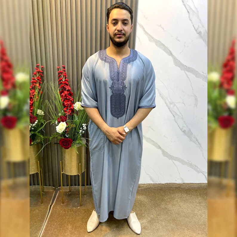 Handmade Moroccan Djellaba Kaftan: Men's Wedding Jabador - Etsy