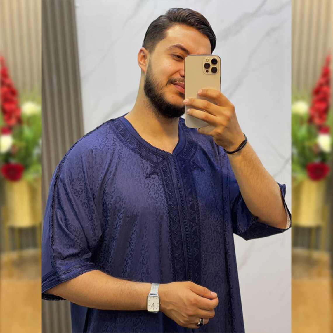 Elegant Men's Moroccan Djellaba & Kaftan - Perfect for Weddings ...