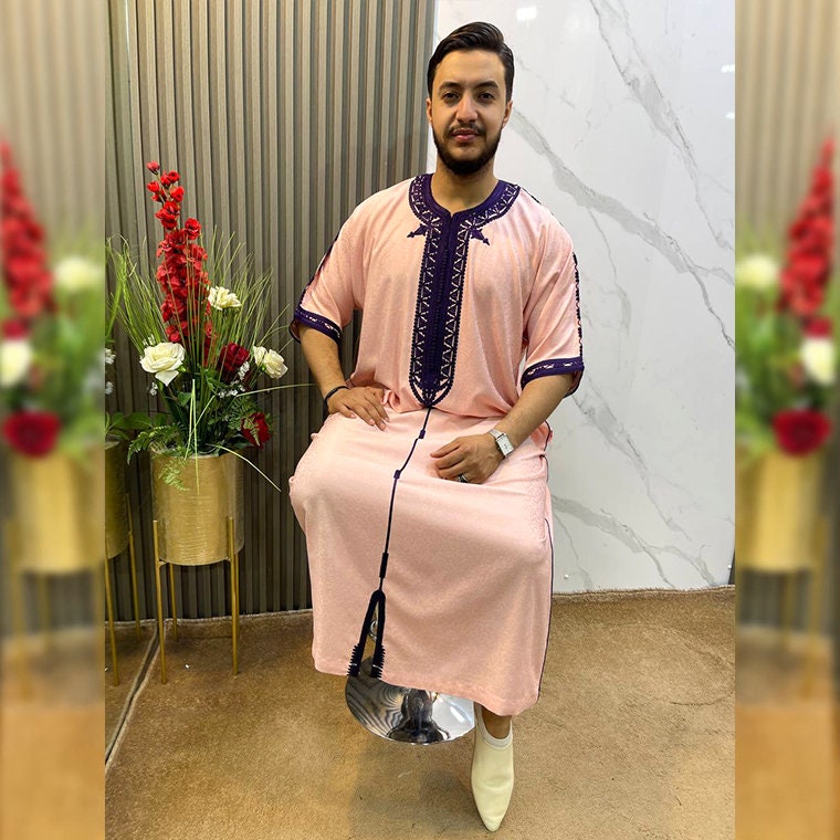 Elegant Men's Moroccan Djellaba & Kaftan - Perfect for Weddings ...