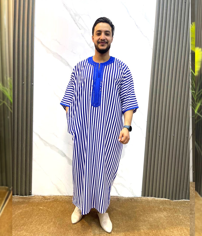 Kaftans From Morocco, Cotton Kaftans, Long Men's Dresses, Traditional ...