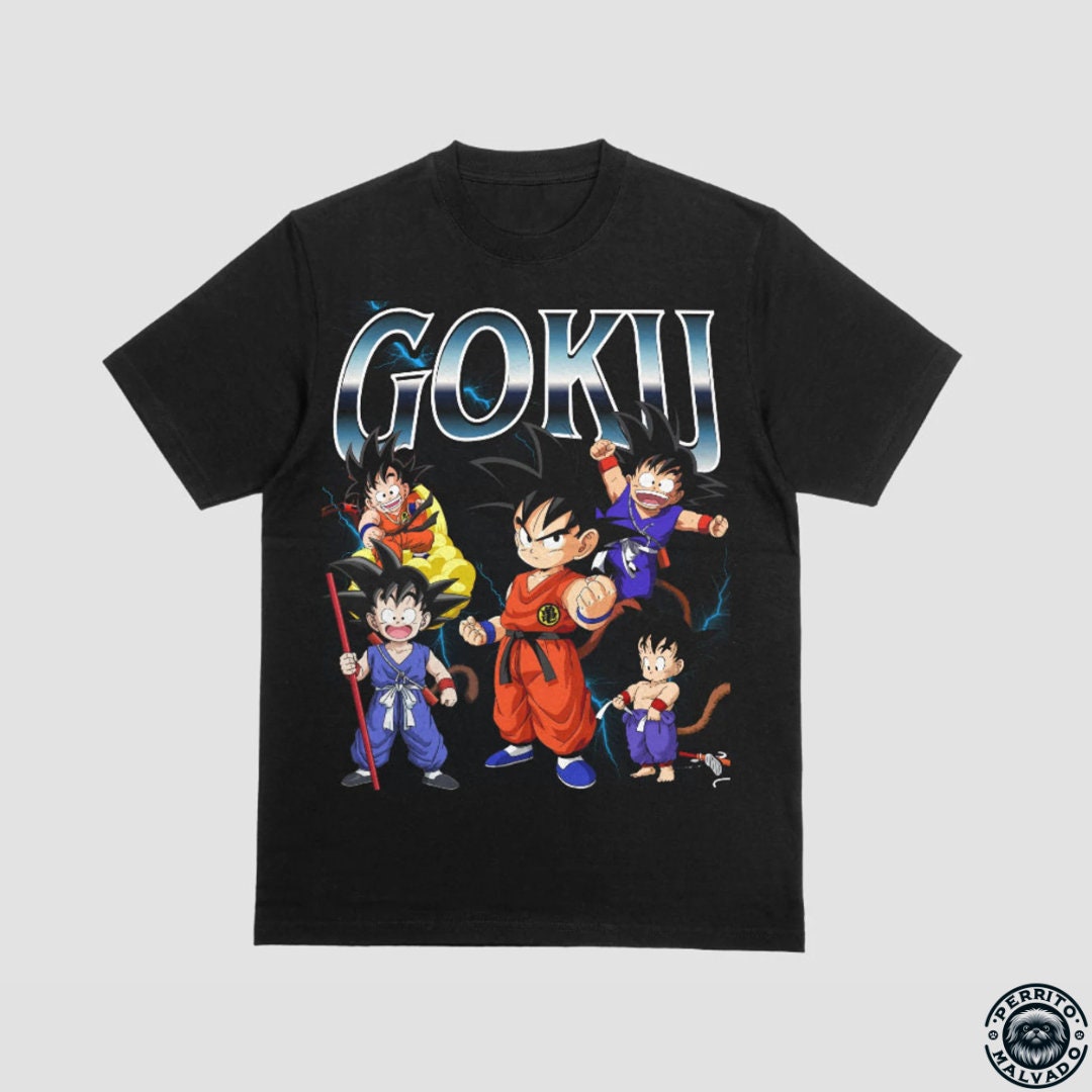 Vintage Goku Dragon Ball Tee Unisex Anime Shirt Gift Bootleg Dragon ...