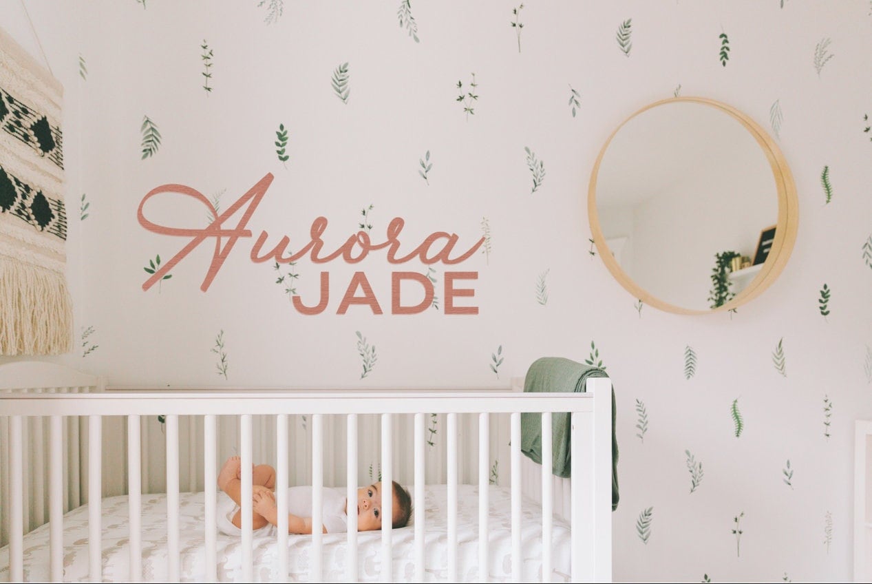 Personalized Backdrop Name Sign, Name Sign for Birthday Party, Wood ...