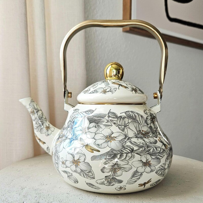 Teapot With Handle - Etsy
