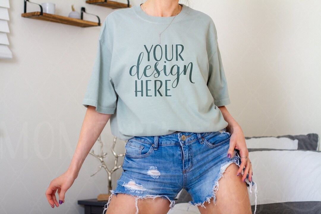 Bay Comfort Colors 1717 Mockup, Bay Comfort Colors Mockup, Comfort ...