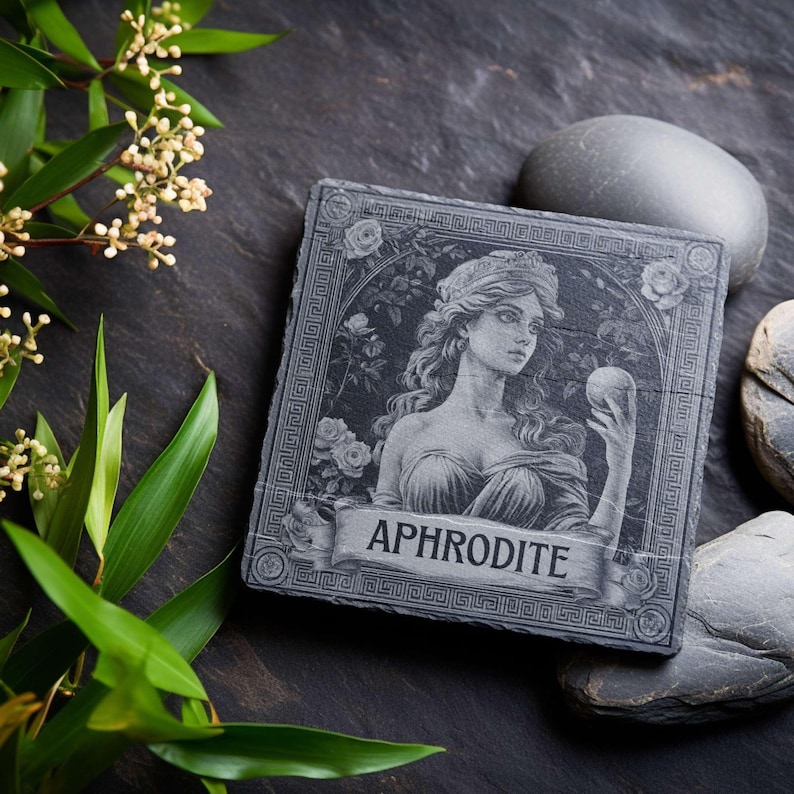 Greek Goddess Aphrodite Laser Burn Files, Greek Mythology Engraving PNG ...