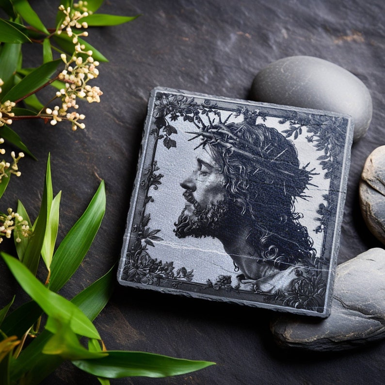 Jesus Christ Laser Burn PNG, Glowforge Christian Engraving File ...