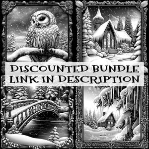 Winter Owl 3D Illusion PNG, Forest Animal Laser Engraving File, Cute ...