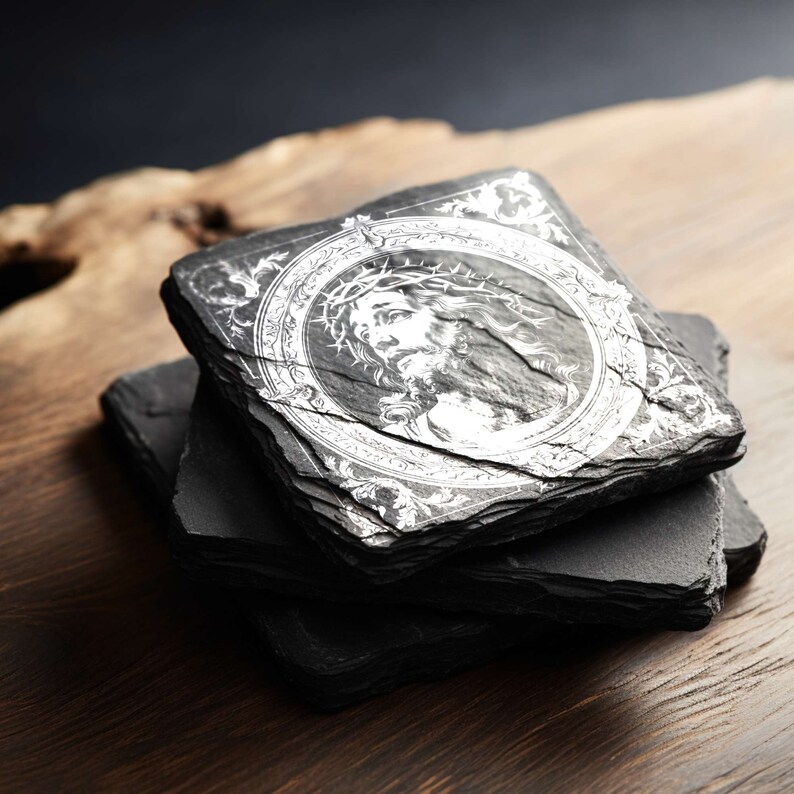 Jesus Christ Laser Burn PNG, Glowforge Christian Engraving File ...