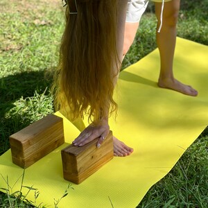 Wooden Yoga Brick, Block Therapy, Yoga Bricks, Yoga Blocks Set, Yoga ...