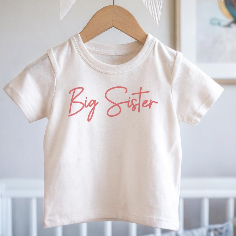 Big Sister Tshirt - Etsy