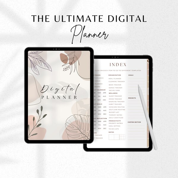 Digital Planner - Etsy