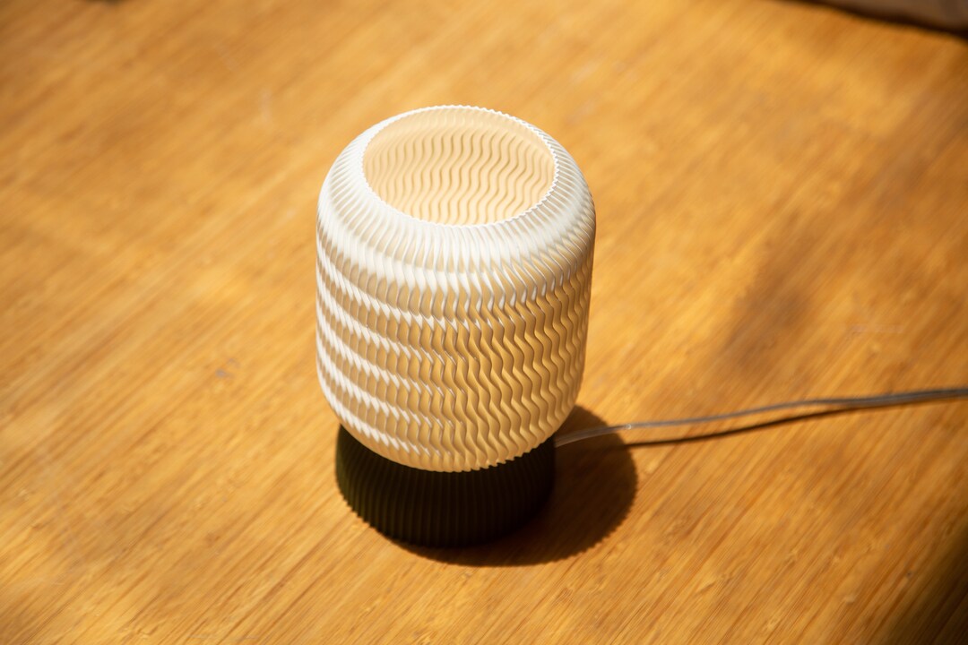 Malibu Wavy Table Lamp, Squiggle Lamp, Bedside Lamp, Modern Desk Lamp ...