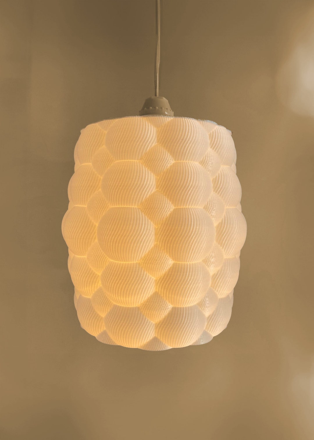 Bubble Gum Pendant Light, Chic Soft Eco-friendly Lamp Shade, Pendant ...