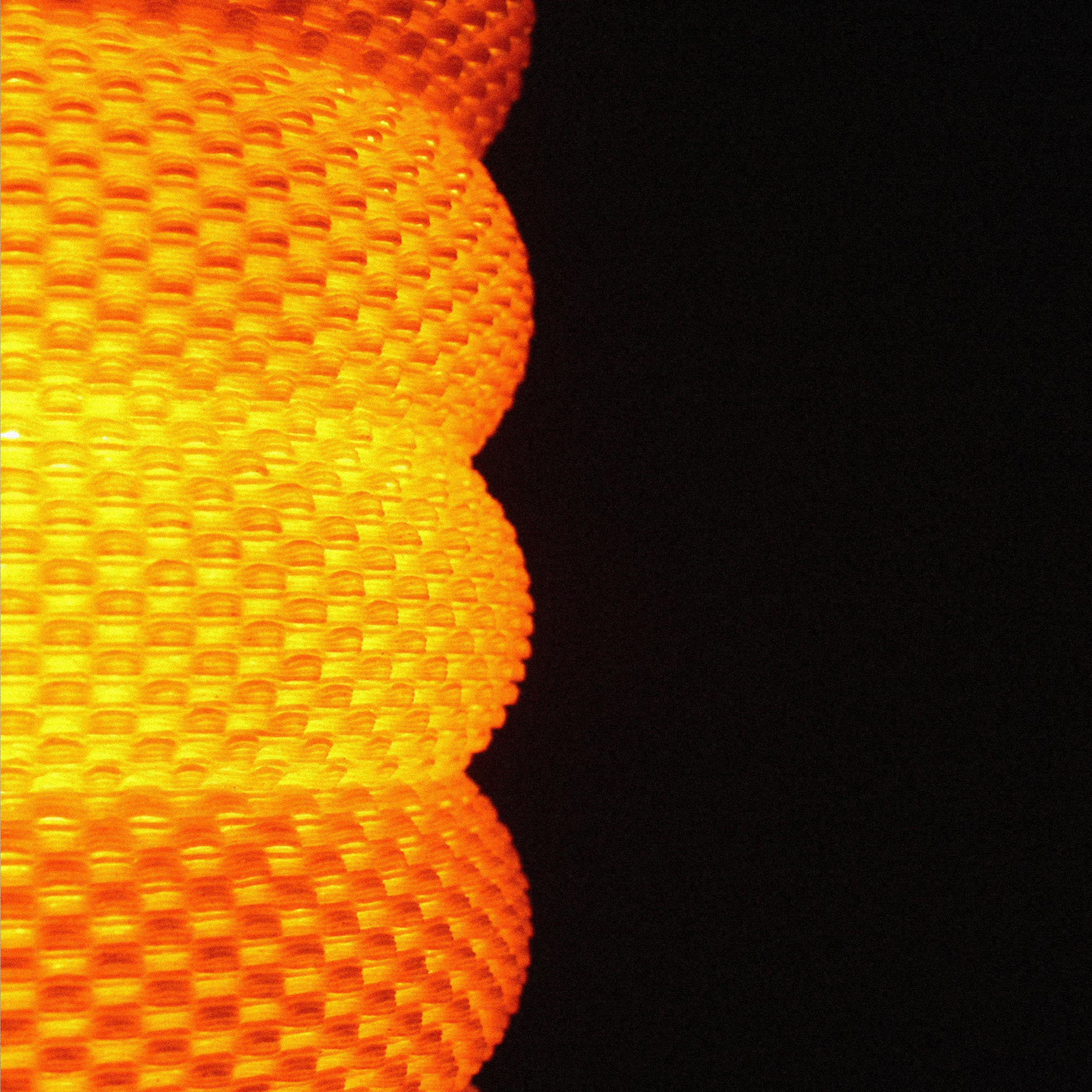 Modern Wavy Pendant Light, 3D Printed Pendant Light, Modern Lampshade ...