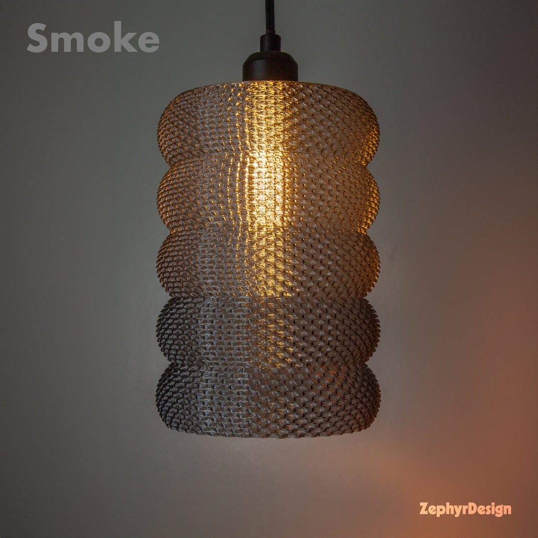 MCM Pendant Light Shade, Modern Light, Hanging Lamp Shade for Mid ...