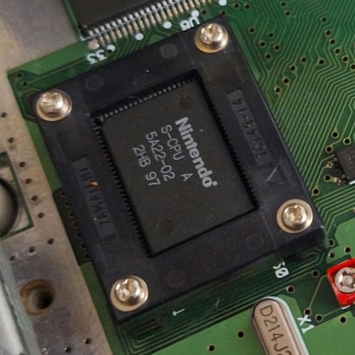 Super Nintendo 2-chip RGB Video Filter Amp & Pixel Edge Super Nintendo 2-chip RGB Video Filter Amp & Pixel Edge