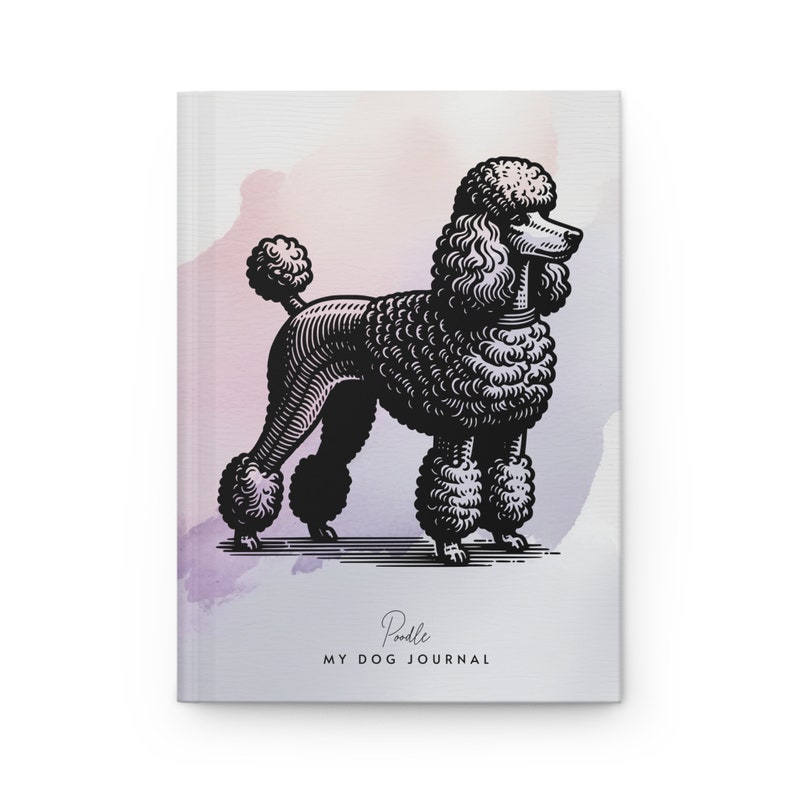Poodle Pet Journal, Vet Record Book, Pet Owner Notebook, Poodle Dog ...