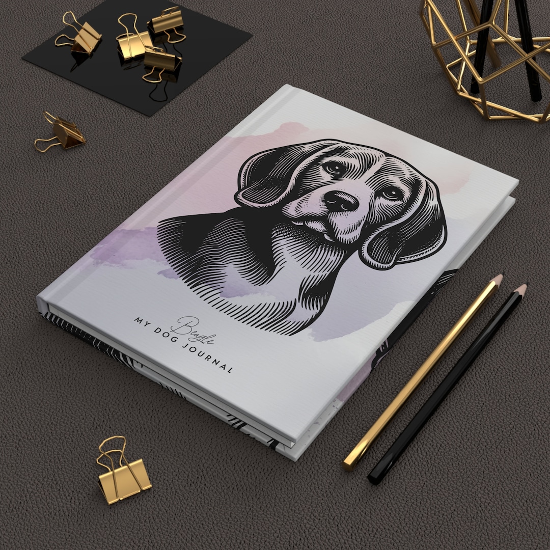 Beagle Pet Journal, Vet Record Book, Pet Owner Notebook, Beagle Dog ...