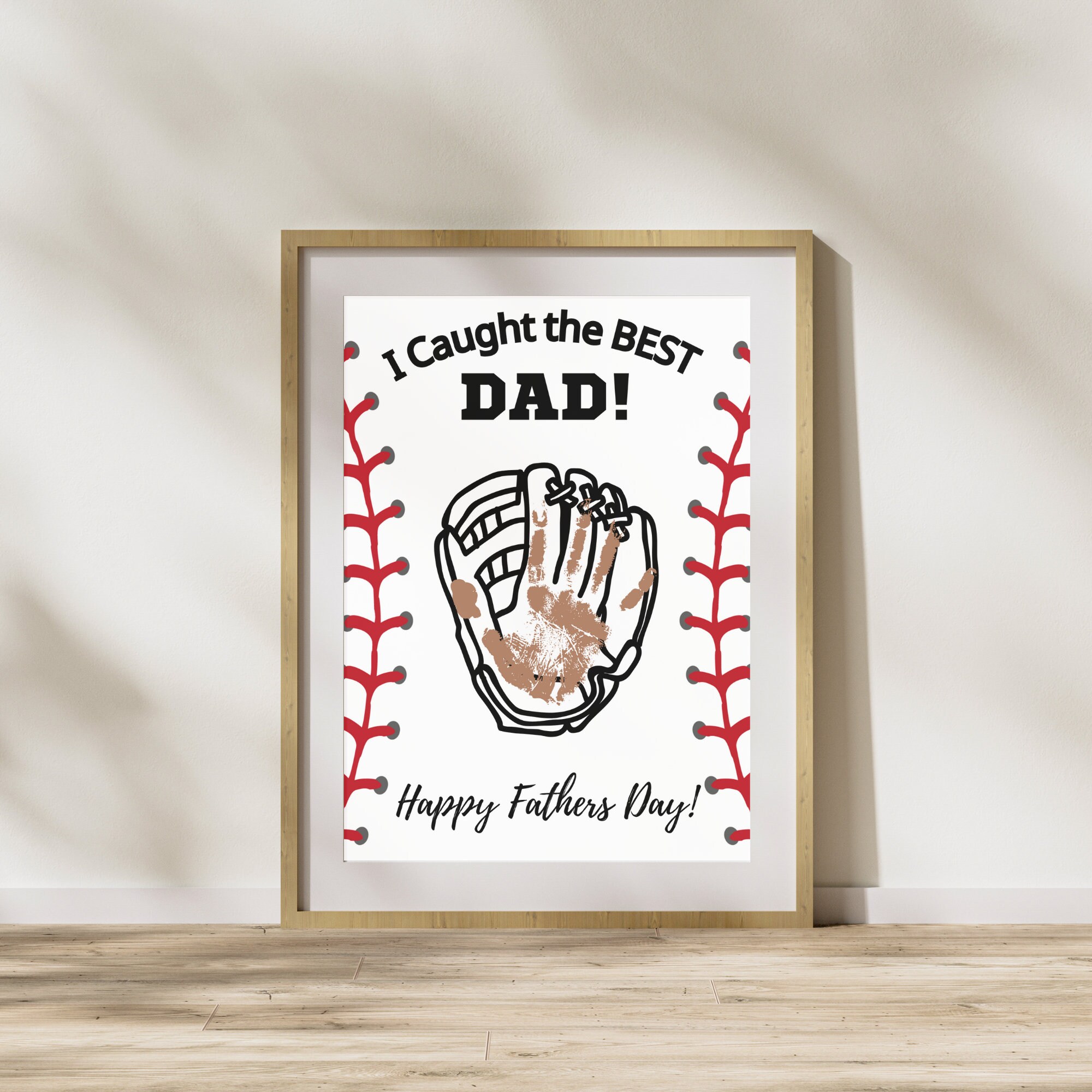 10 Fathers Day Sports Handprint/footprint Crafts, Instant Download PDF ...