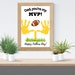 Fathers Day FOOTBALL Handprint Craft, Instant Download PDF, 1st Fathers ...