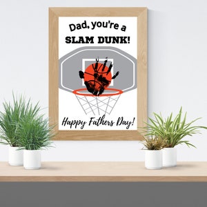 10 Fathers Day Sports Handprint/footprint Crafts, Instant Download PDF ...