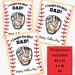 Fathers Day BASEBALL Handprint Craft, Instant Download PDF, 1st Fathers ...