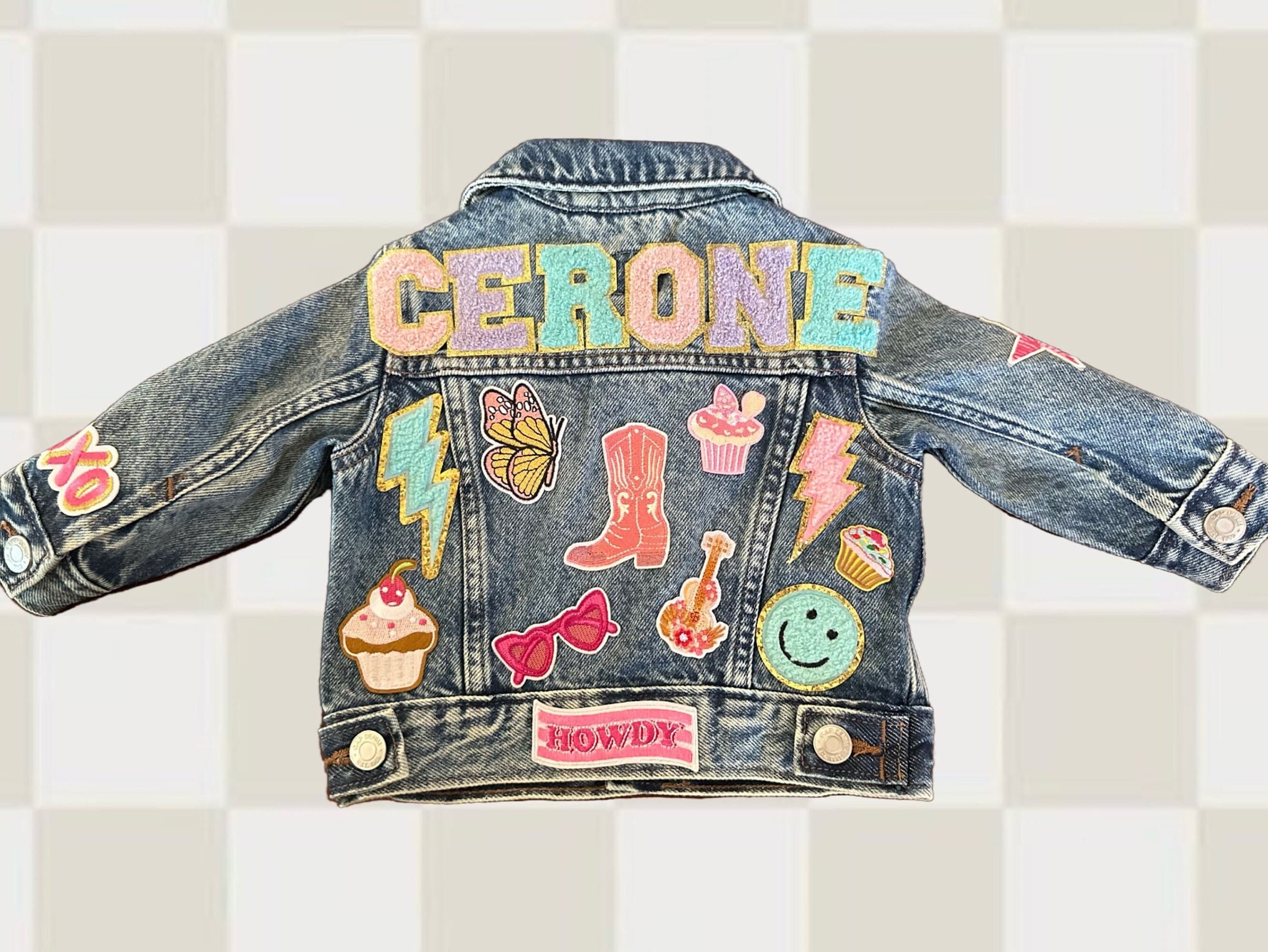 Personalized Denim Jacket - Etsy