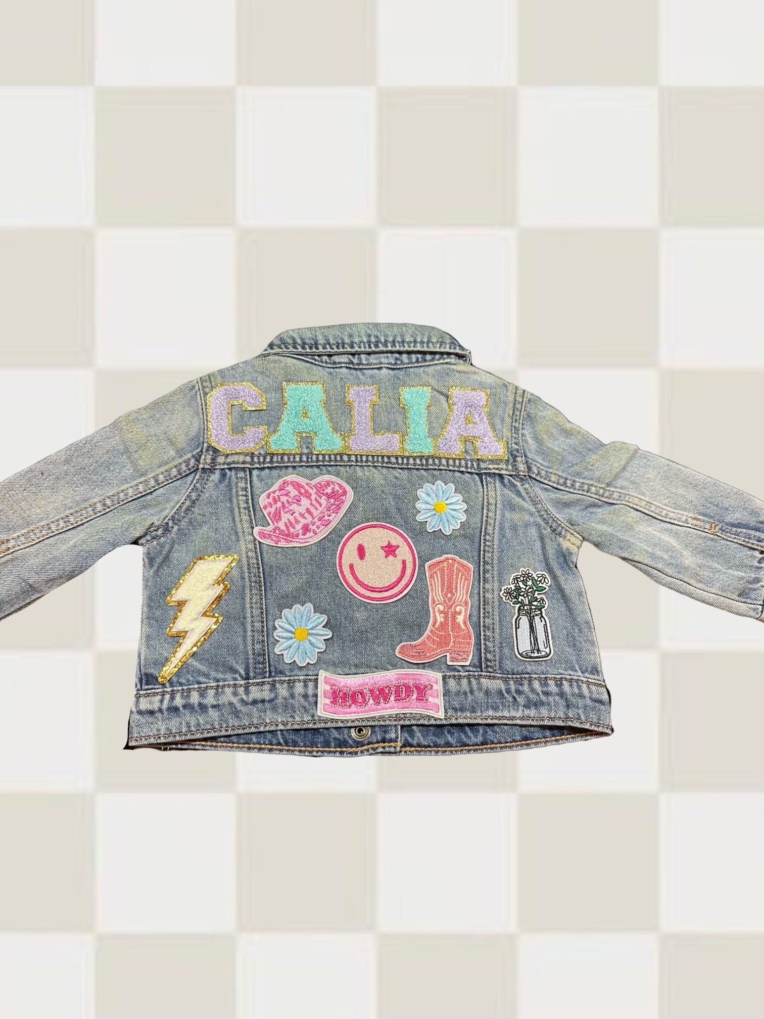 Personalized Denim Jacket - Etsy