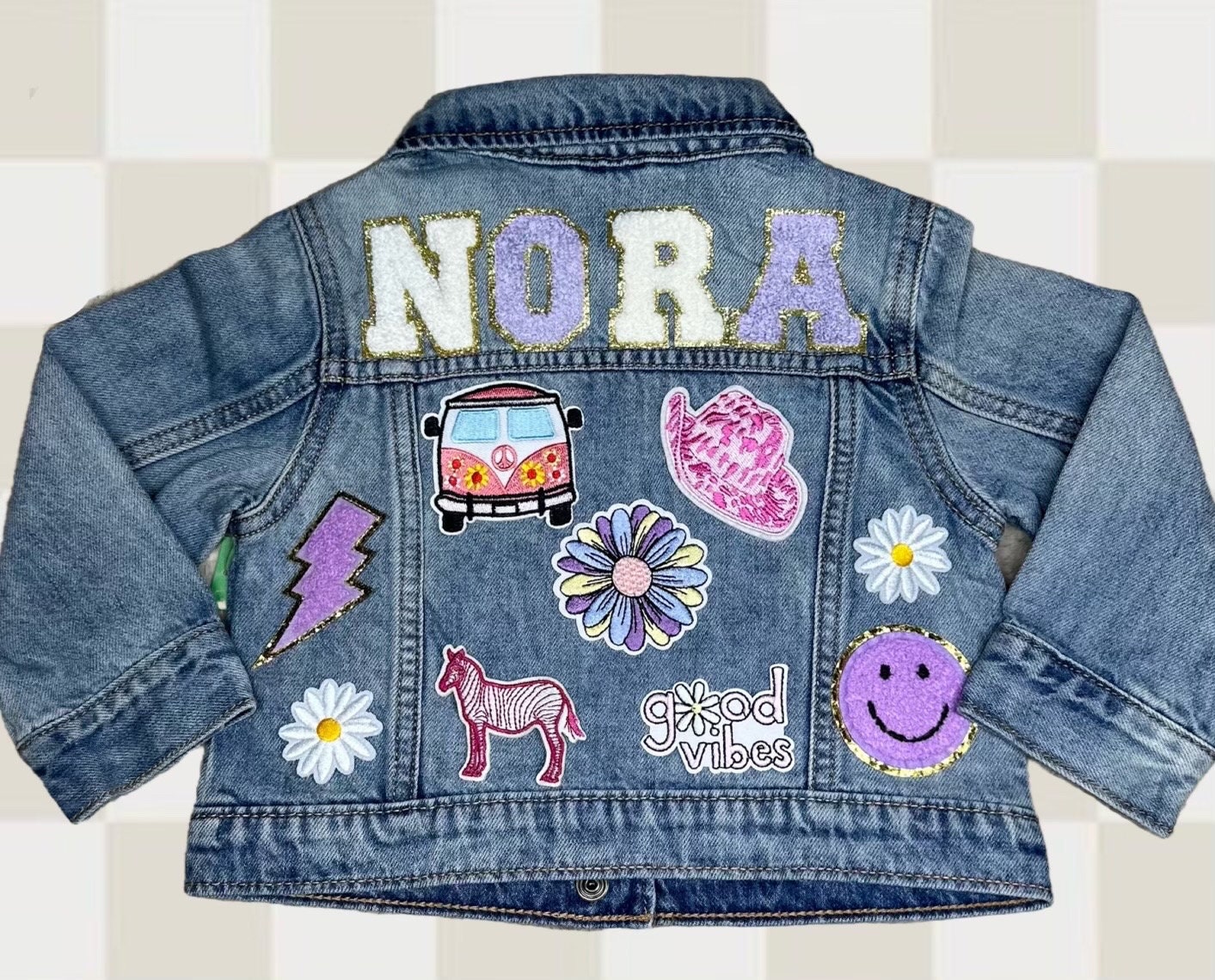 Personalized Denim Jacket - Etsy