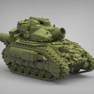 Caiman Main Battle Tank : Spacenam Vehicle - 28mm Heroic - Designed by ...
