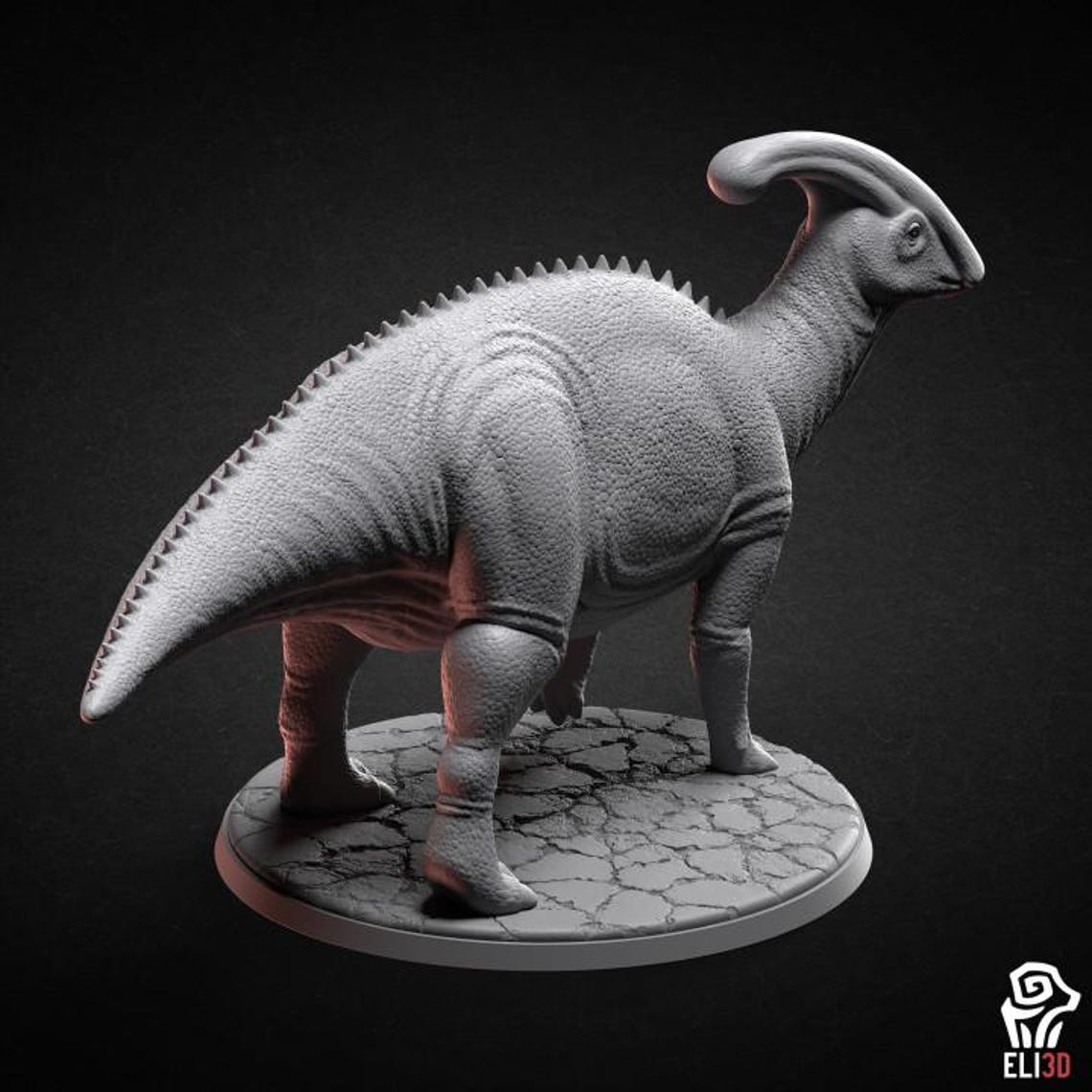 Parasaurolophus : 32mm Scale Dinosaur - Designed by Eli 3D - Etsy