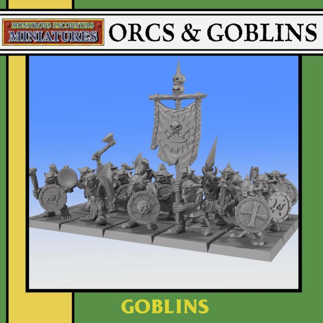 Goblins - Orcs Faction - Warcry / Age of Sigmar / Old World / Dnd ...