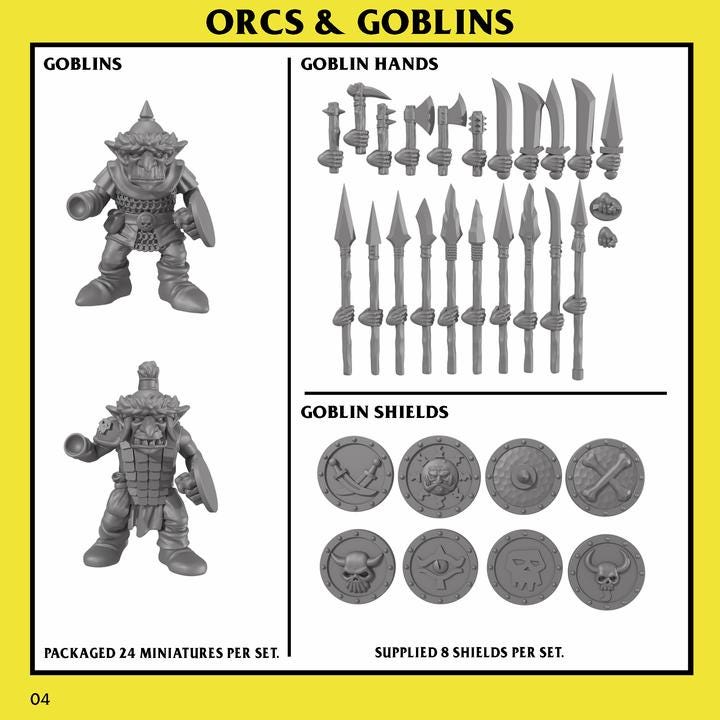 Goblins - Orcs Faction - Warcry / Age of Sigmar / Old World / Dnd ...