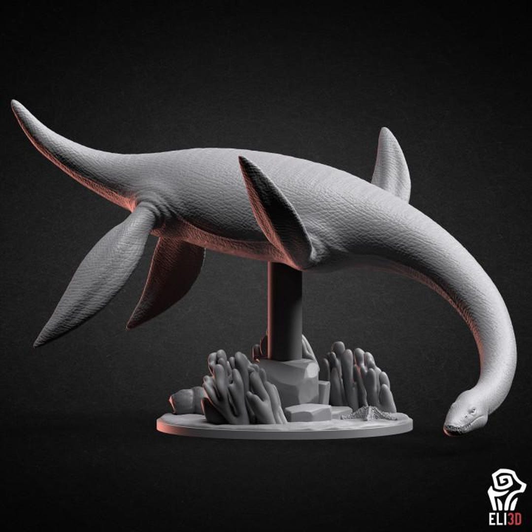 Plesiosaurus : 32mm Scale Dinosaur - Designed by Eli 3D - Etsy