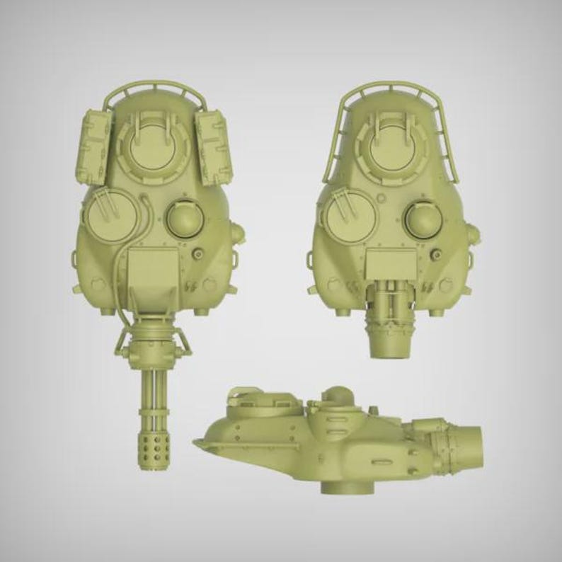 Caiman Main Battle Tank : Spacenam Vehicle - 28mm Heroic - Designed by ...