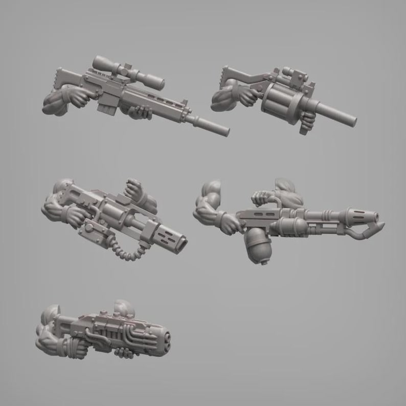 Spacenam Special Weapon Arms : Designed by Reptilian Overlords - 28mm ...