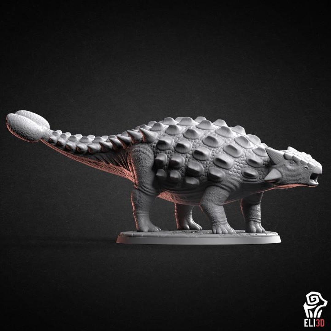 Ankylosaurus : 32mm Scale Dinosaur - Assembled or Not Assembled ...