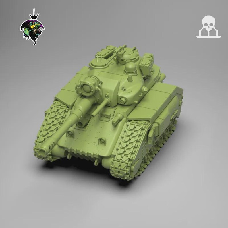 Caiman MK II Heavy Tank : Spacenam Vehicle - 28mm Heroic - Designed by ...