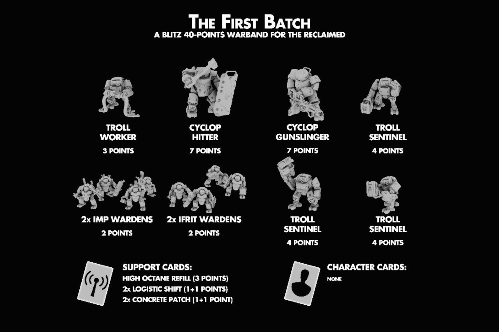 The Reclaimed - Full Spectrum Dominance. Pre-built Lists and Individual ...